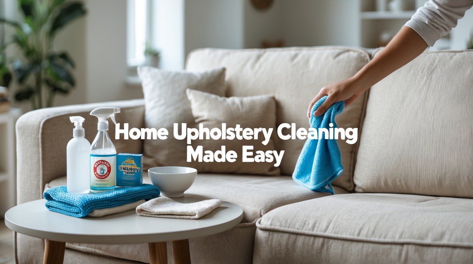 Home Upholstery Cleaning Tips That Really Work